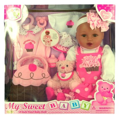 18IN VINYL DOLL - Sam's Club