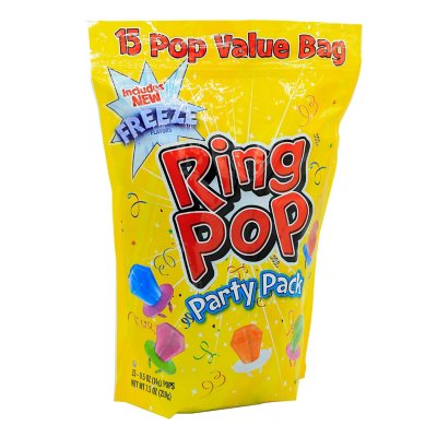 RING POP PARTY PACK 7.5 OZ - Sam's Club