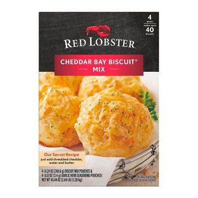 Click here for Red Lobster Cheddar Bay Biscuit Mix  4 pk. prices