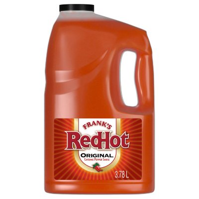 Click here for Franks RedHot Original Cayenne Pepper Sauce 1 gal. prices