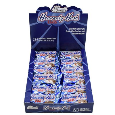 Elmer's Chocolate Easter Heavenly Hash Eggs, 24 ct. - Sam's Club