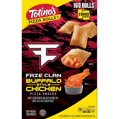 Totinos Buffalo Chicken Pizza Rolls Frozen 160 Ct Sams Club