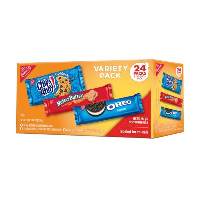 NABISCO VARIETY PACK 24 CT - Sam's Club