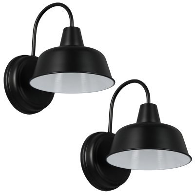 Indoor/Outdoor Wall Light Set, 2-Pack, Choose Color - Sam's Club