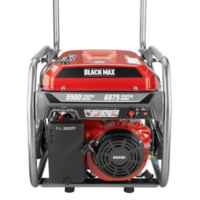 5550 Portable Generator Black Max 5,500 / 6,875 Watt Portable Gas