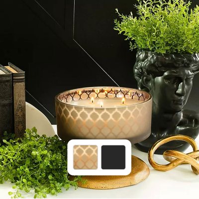Click here for Hannas 5-Wick 36 oz. Luxury Candle  Gilded Prosecc... prices