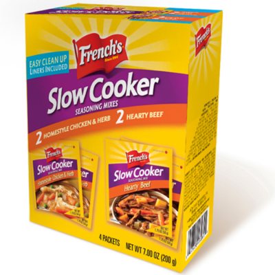 French's® Slow Cooker Variety Pack - 4/7 oz. packets - Sam's Club