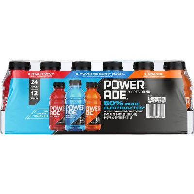 Click here for Powerade Sports Drink Variety Pack 12 oz.  24 pk. prices