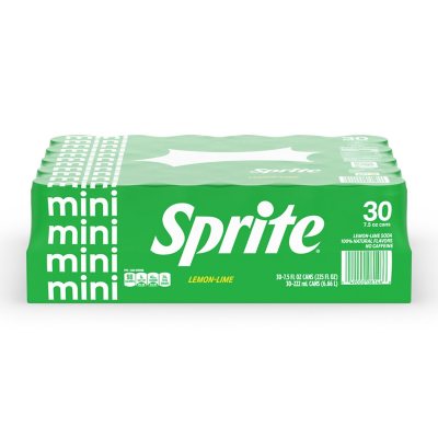 Sprite Mini Cans 7.5 fl. oz., 30 pk. - Sam's Club