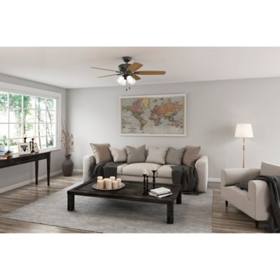 Click here for Hunter 52 Amberlin Indoor Ceiling Fan with LED Lig... prices