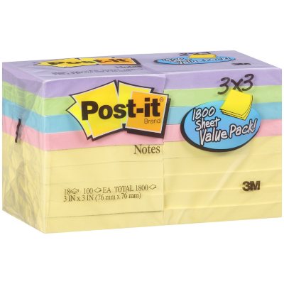 Post-it® Notes - 18/100 ct. - Sam's Club