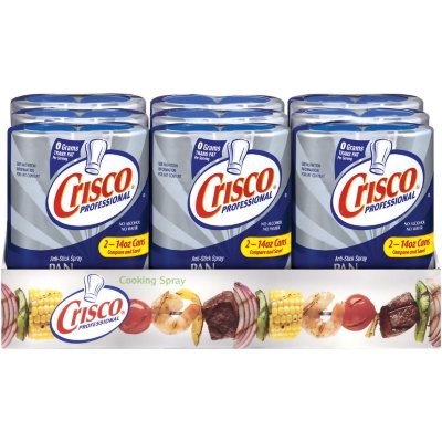 Crisco Professional? Anti-Stick Cooking Spray - 18/14 oz. - Sam's Club