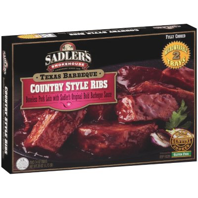 Sadler's Smokehouse Texas Barbeque Country Style Ribs - 14 oz. - 2 pk ...