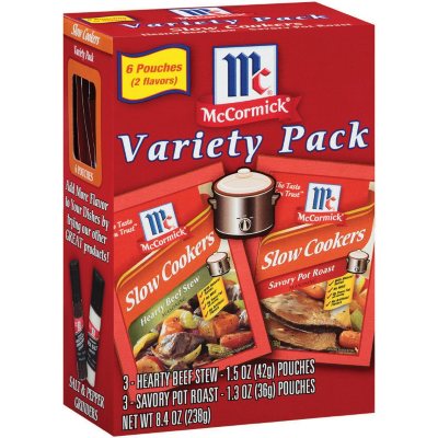McCormick® Slow Cookers Variety Pack - 6 pk. - Sam's Club