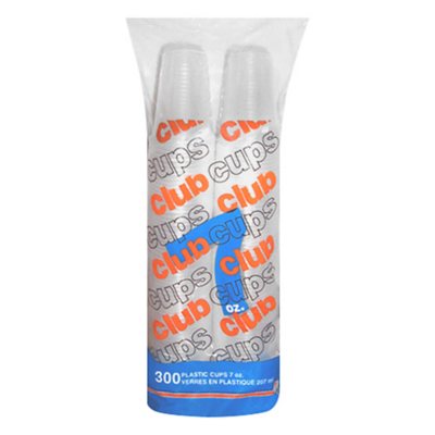 Club Cups Clear Plastic Cups 7 oz., 300 ct. - Sam's Club