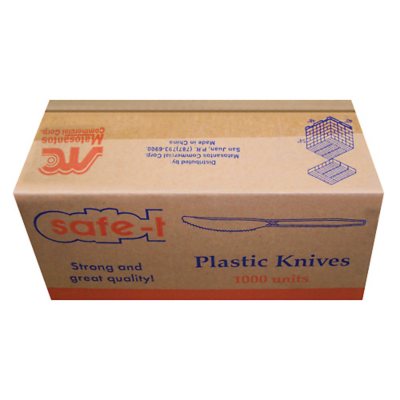 Safe-T Plastic Knives - 1000 ct. - Sam's Club