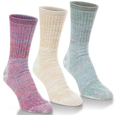 Omniwool Ladies 3 Pack Crew Hiker Sock - Sam's Club