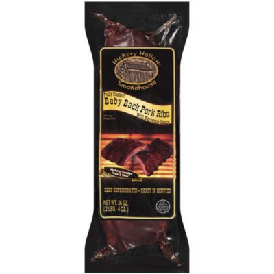 Hickory Hollow Smokehouse Baby Back Ribs - 36oz - Sam's Club