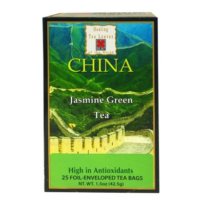Healing Tea Leaves Green Tea Jasmine Teabags (25 ct., 6 pk.) - Sam's Club