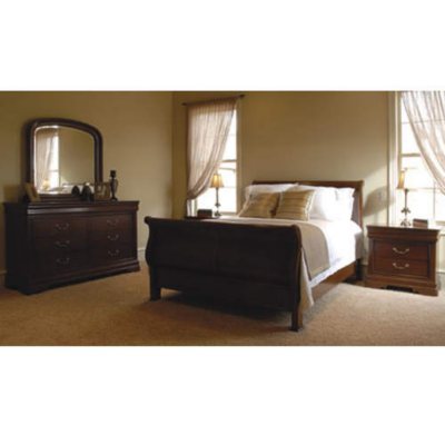 Louis Philippe Bedroom Set - 5 pc. - Queen - Sam's Club