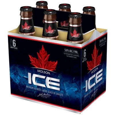 MOLSON ICE 6 / 12 OZ BOTTLES - Sam's Club