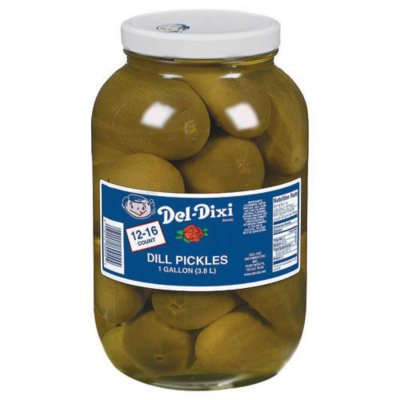Del-Dixi Dill Pickles - 1 gal jar - Sam's Club