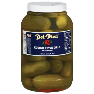 Del-Dixi Kosher Style Dills - 1 gal - Sam's Club