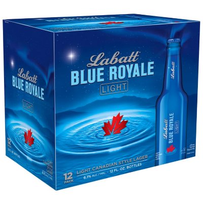 Labatt Blue Royale Light Beer (12 fl. oz. bottle, 12 pk.) - Sam's Club