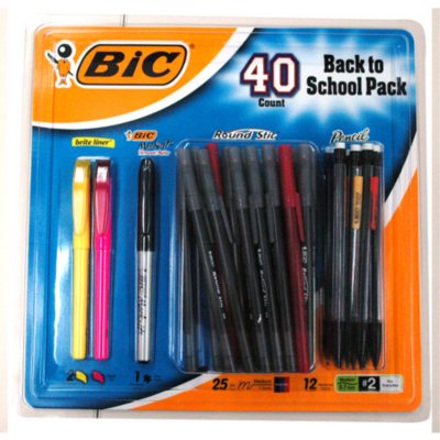 BIC Back-to-School Pack - 40 ct. - Sam's Club