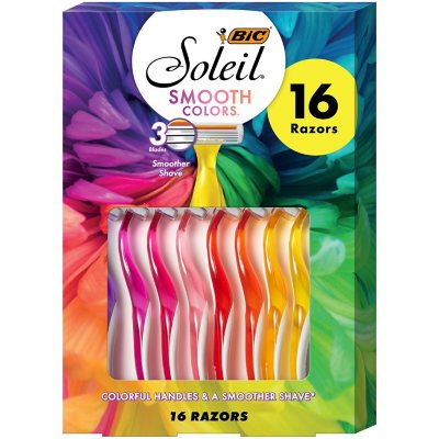 BIC Soleil Color Collection Women's Razors, 16 ct. - Sam's Club