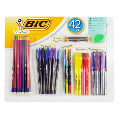 BIC All In One Writing Pack 42 Count - Sam's Club