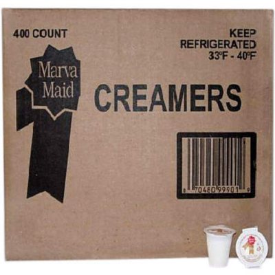 Marva Maid Half and Half Creamers - 400 ct. - Sam's Club