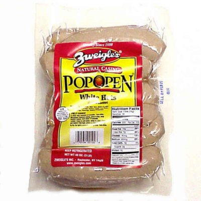 Zweigle's Natural Casing White Hots (3 lb.) - Sam's Club