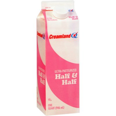 Creamland Half & Half (1 qt.) - Sam's Club