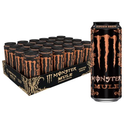Monster Mule Ginger Brew (16 fl. oz., 24 pk.) - Sam's Club