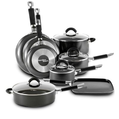 Hamilton Beach® Contempo Nonstick Cookware Set - 12 pc. - Sam's Club