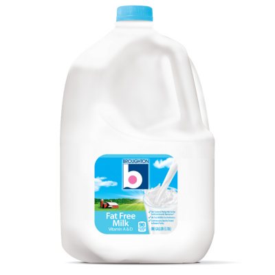 Broughton Fat Free Skim Milk (1 gal.) - Sam's Club