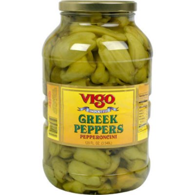 Vigo Greek Peppers - 120 oz. - Sam's Club