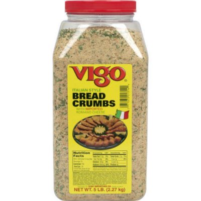 Click here for Vigo Italian Style Bread Crumbs  5 lbs. prices
