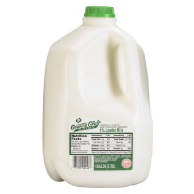 Country Club Dairy 1% Low Fat Milk (1 gal.) - Sam's Club