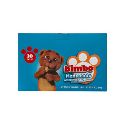 Bimbo Mantecado Creme Sandwich Cookies (30 ct.) - Sam's Club