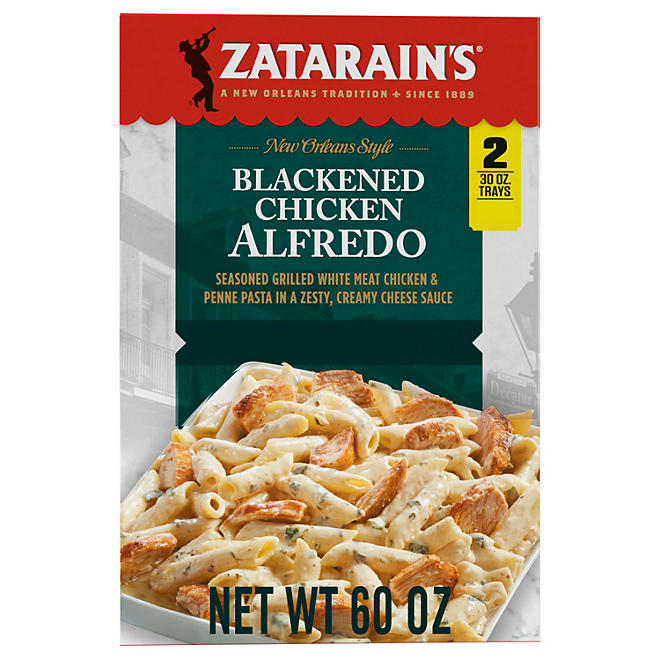 Zatarain's Frozen Blackened Chicken Alfredo 60 oz. - Sam's Club Zatarain's Frozen Blackened Chicken Alfredo 60 oz. - Sam's Club
