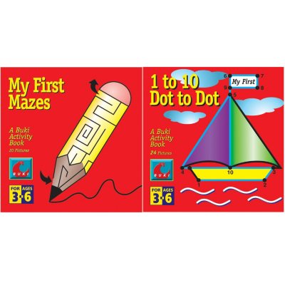 Buki Book Activity Books Bundle Pack (Ages 3-6) - Sam's Club