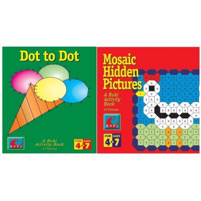 Buki Book Activity Books Bundle Pack (Ages 4-7) - Sam's Club
