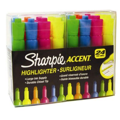 Sharpie Accent Assorted Highlighters - 24 Pack - Sam's Club