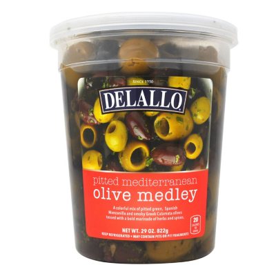 DeLallo Pitted Mediterranean Olive Medley (29 oz.) - Sam's Club