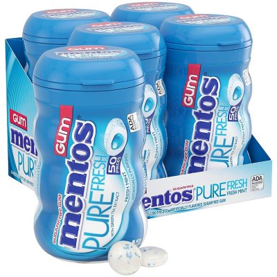 Click here for Mentos Pure Fresh Mint  Sugar-Free Chewing Gum  50... prices
