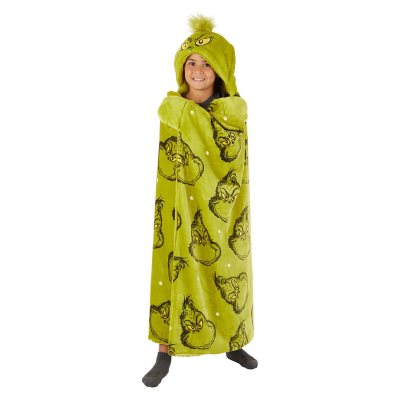 Click here for Kids Plush Hooded Throw with Faux Fur Lining  40 x... prices