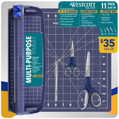 Westcott 11-Piece Craft Kit (Choose Color) - Sam's Club