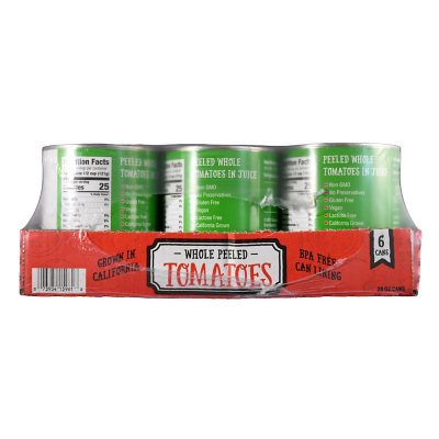 WHOLE PEELED TOMATO 6PK/28OZ - Sam's Club